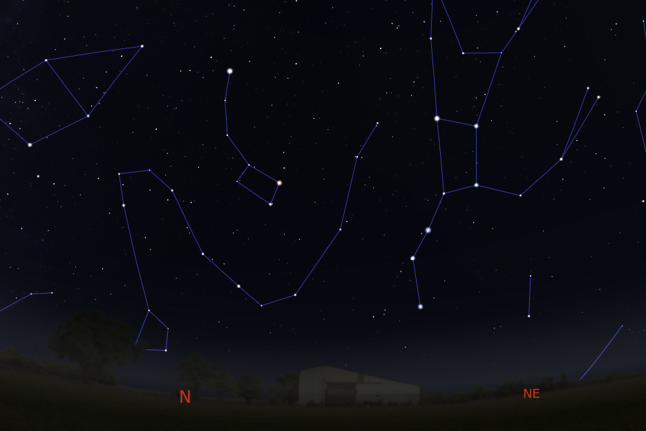 Polaris, the North Star, is the brightest star in theLittle Dipper; it ...